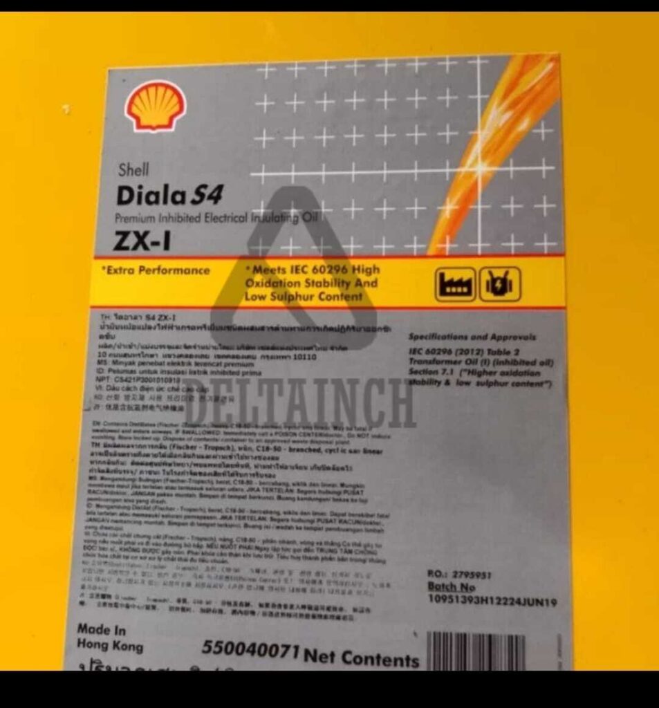 Shell Diala S4 ZX-I 209L – Deltainch