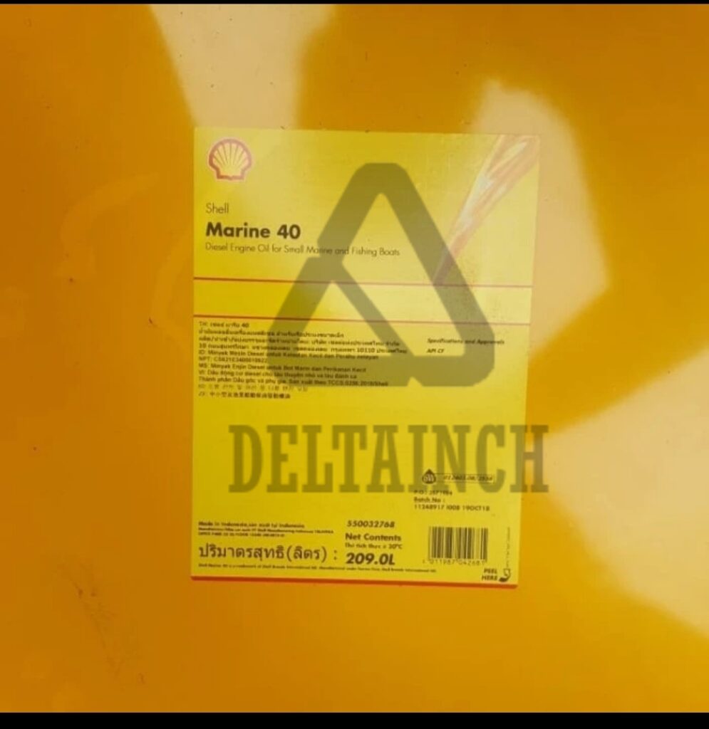Shell Marine 40 209L – Deltainch