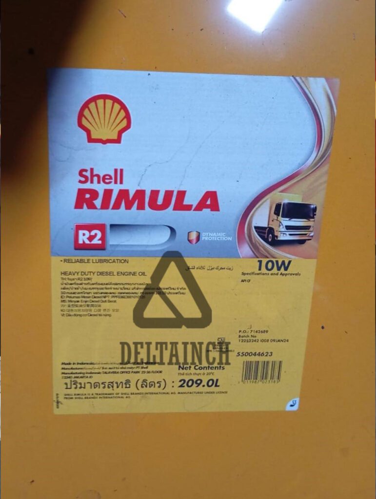Shell Rimula R2 10W 209L – Deltainch