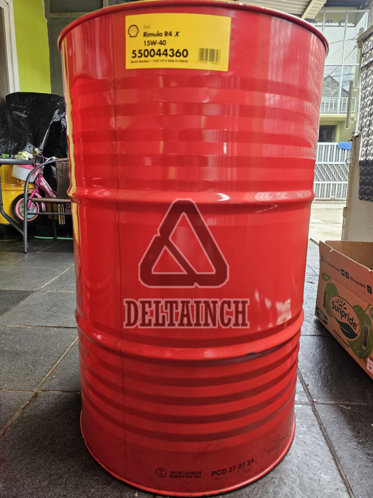 Shell Rimula R4 X 15W-40 209L – Deltainch
