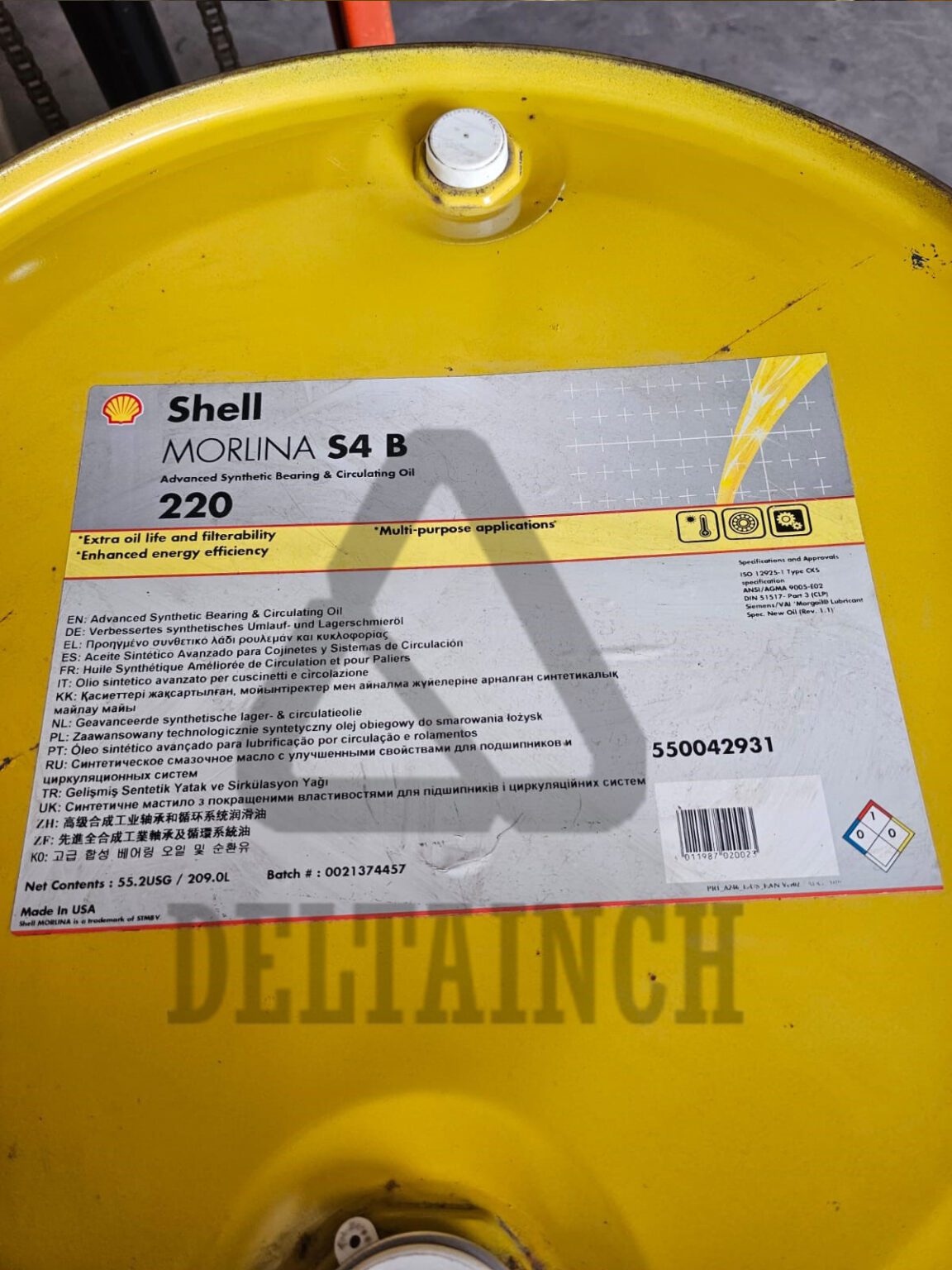 Shell Morlina S4 B 220 – Deltainch